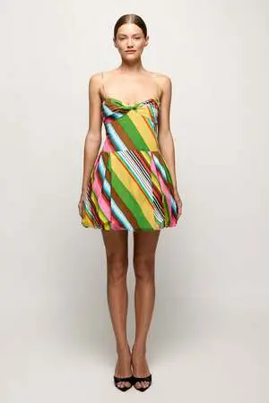 SWF Fitted Balloon Mini Dress