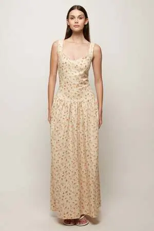 SWF Fitted Bodice Maxi - Dry Press