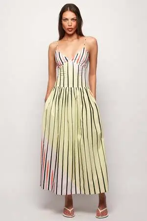 SWF Fitted Bodice Midi - Voltage