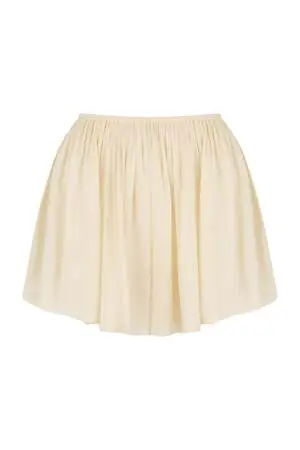 SWF Pleated Flounce Mini Shorts - Whisper Hour