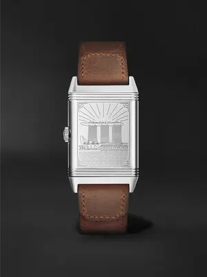 JAEGER-LECOULTRE Reverso Stainless Steel Hand-wound Watch - Silver