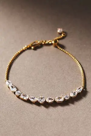 Nadri Runway Crystal Bracelet - Gold