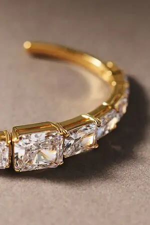 Nadri Naomi Graduated Crystal Cuff Bracelet