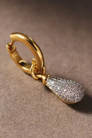 Nadri Pavé Huggie Earrgs