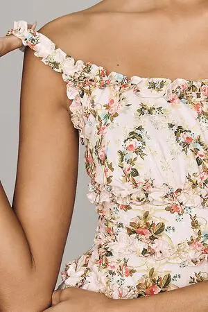Mac Duggal A-le Ruffle Dress