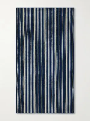 Ralph Lauren Striped Cotton-terry Beach Towel