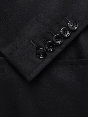 TOM FORD Shelton Brushed Wool And Cashmere-blend Blazer