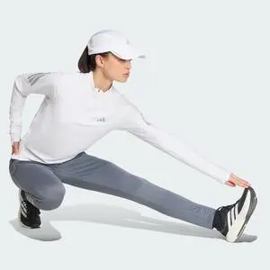 Adidas ADIDAS Adi365 Iconic Running Half Zip Pullover White / Reflective Silver