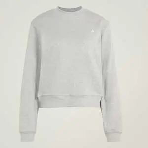 Adidas Stella Mccartney Crewneck Sweatshirt - Medium Grey Heather