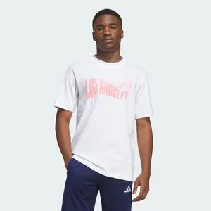 Adidas Los Angeles Palms Graphic T-shirt - White