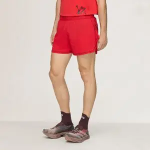 Adidas Y-3 Chito Graphic Running Shorts Red