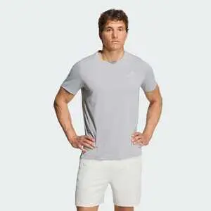 Adidas Adi365 Running Climacool Iconic Tee Grey - Medium Grey Heather