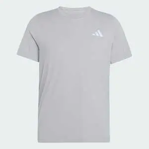 Adidas Adi365 Running Climacool Iconic Tee - Medium Grey Heather