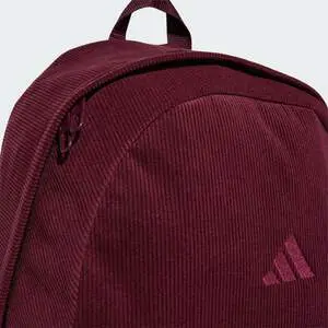 Adidas Essentials Corduroy Backpack - Maroon / Amazon Red