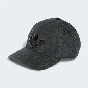 Adidas Washed Denim Cap - Black