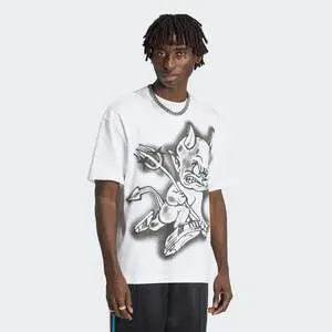 Adidas Airbrush Tee - White