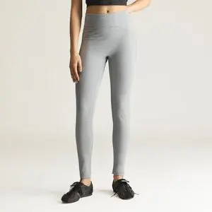 Adidas By Stella Mccartney Studio Cotton Leggings Grey