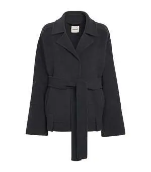 Khaite Wool Alder Jacket - Grey
