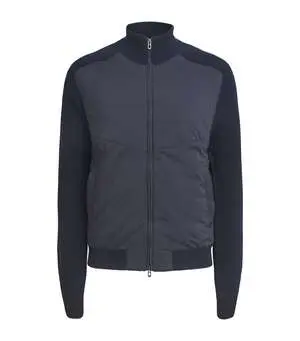 Sease Virgin Wool-shell Bomber Jacket