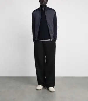 Sease Virgin Wool-shell Bomber Jacket