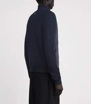 Sease Virgin Wool-shell Bomber Jacket