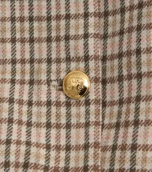 BLAZÉ MILANO Virgin Wool-cashmere Check Altai Jacket