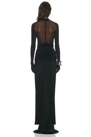 Burc Akyol Jersey Caryatid Dress