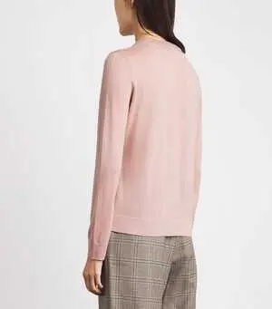 Max Mara Virgin Wool Crew-neck Sweater