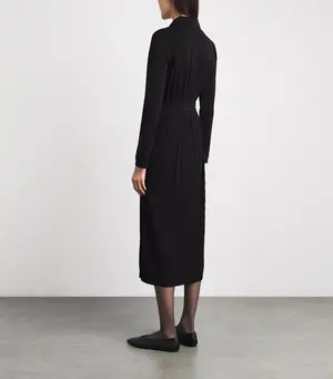 Max Mara Jersey Midi Shirt Dress