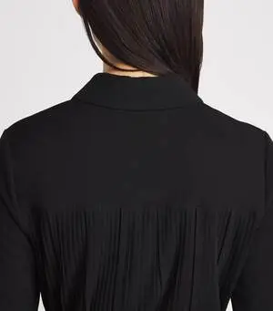 Max Mara Jersey Midi Shirt Dress