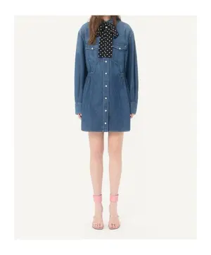 Valentino Garavani Midi Denim Dress