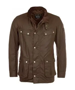 Barbour Snap-fastening Pocket Jacket - Brown