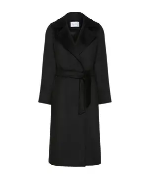 Max Mara Manuela Icon Coat - Black