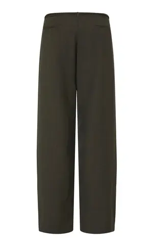 ST. AGNI Piping Drawstring Casual Pants