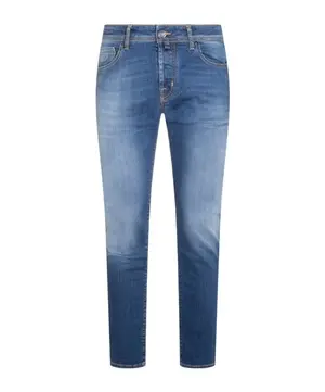 Jacob Cohen Belt-loop Jeans - Light Blue