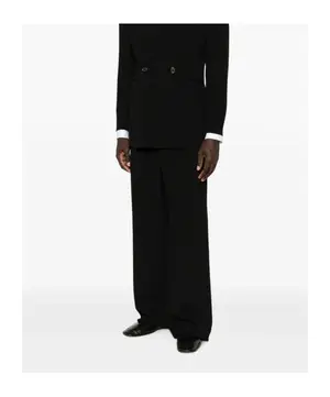 Saint Laurent Tailored Belted Trousers