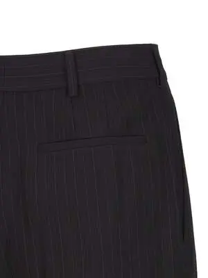 Saint Laurent Tailored Belted Trousers