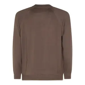 Eleventy Raglan Crew Neck Knitted Sweater