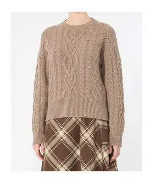 Max Mara Cable Knit Sweater