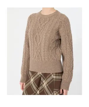 Max Mara Cable Knit Sweater