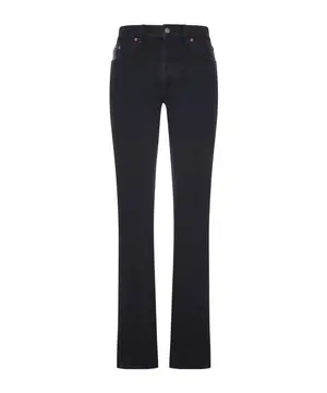 Saint Laurent Belt-loop Jeans - Black