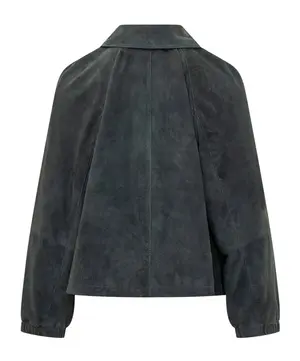 Max Mara Zuppa Zip-up Jacket - Navy