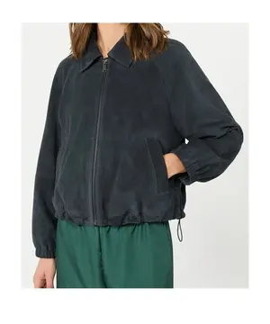 Max Mara Zuppa Zip-up Jacket - Navy