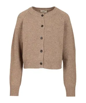 Max Mara Long-sleeved Cardigan - Brown