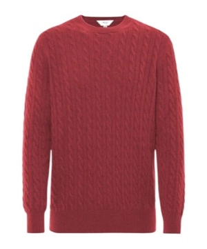 Malo Crew-neck Sweater - Red