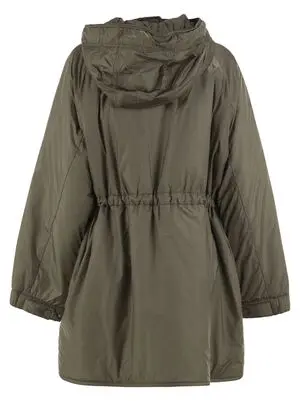 Max Mara Long-sleeved Reversible Parka