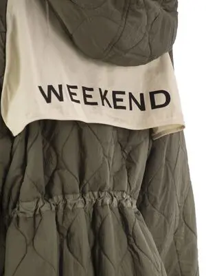 Max Mara Long-sleeved Reversible Parka