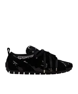 Simone Rocha Ballerina Grip Trainer Sneakers - Black