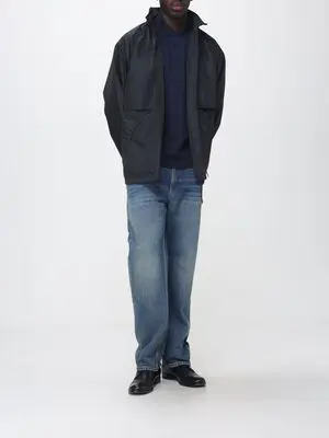 Saint Laurent High Neck Zip-up Jacket