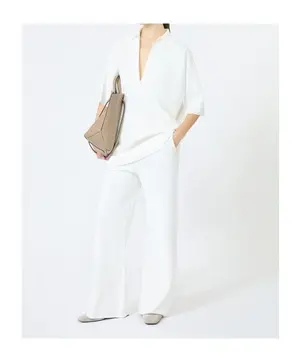 Max Mara Viscose Crepe Trousers